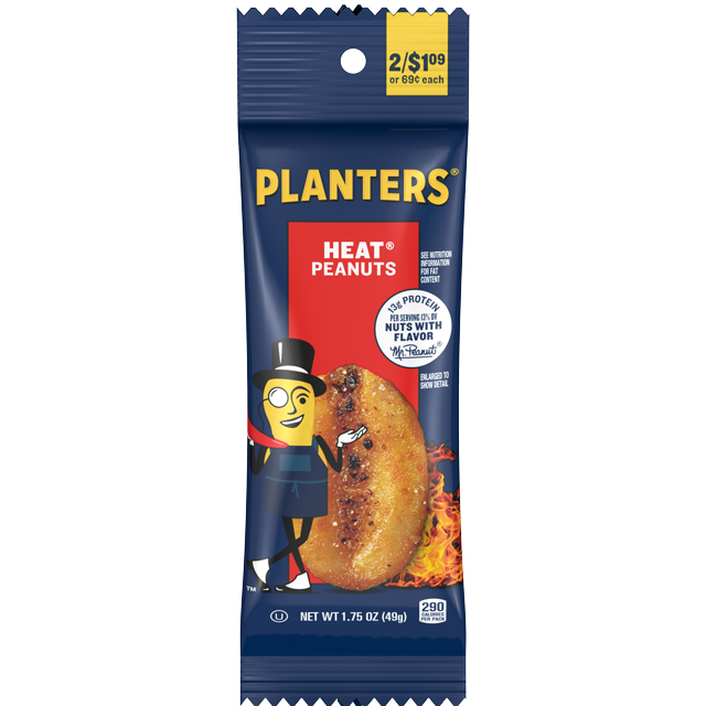 Planters Heat Peanuts – CITY LINE SMOKE SHOP